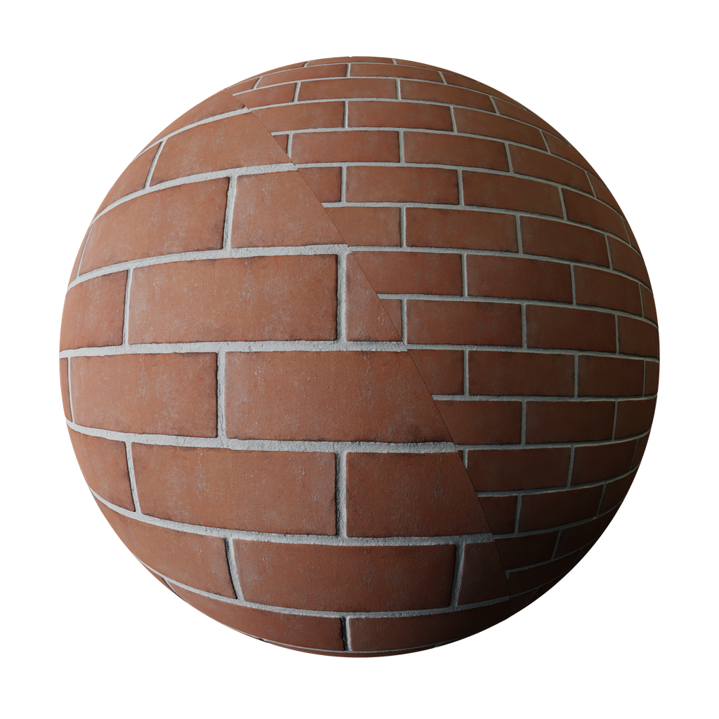 Red Brick | FREE bricks materials | BlenderKit