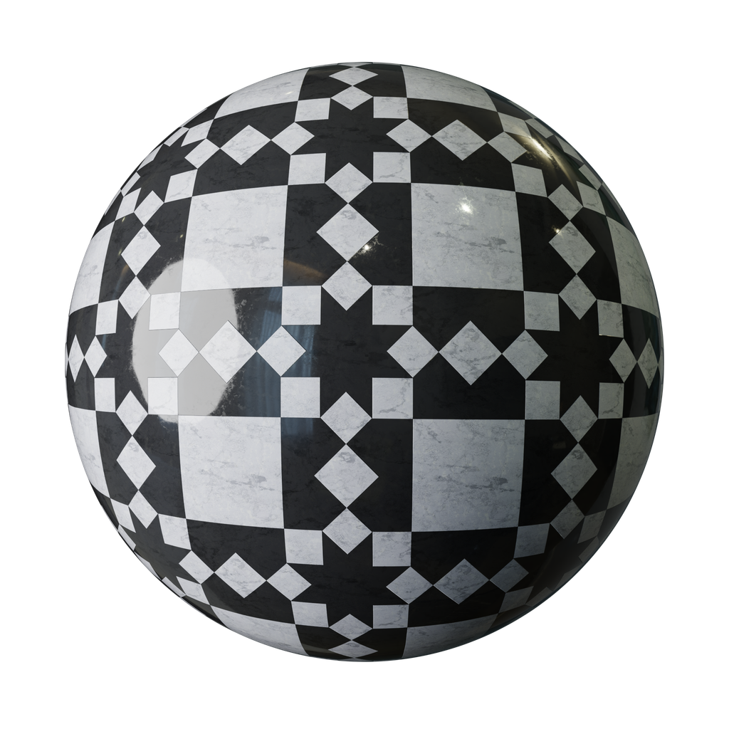 Star Pattern Mable | FREE marble materials | BlenderKit