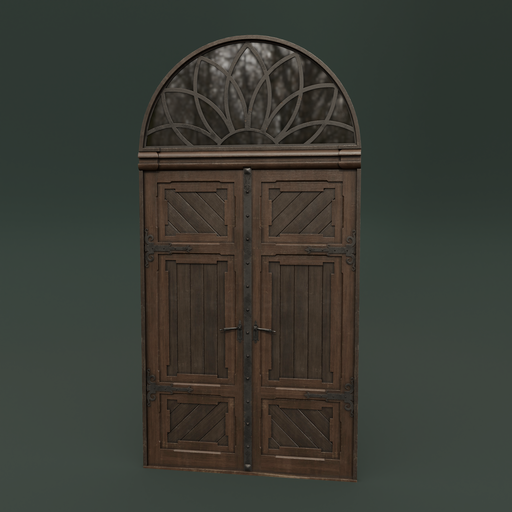 Mansion Door | FREE Doors models | BlenderKit