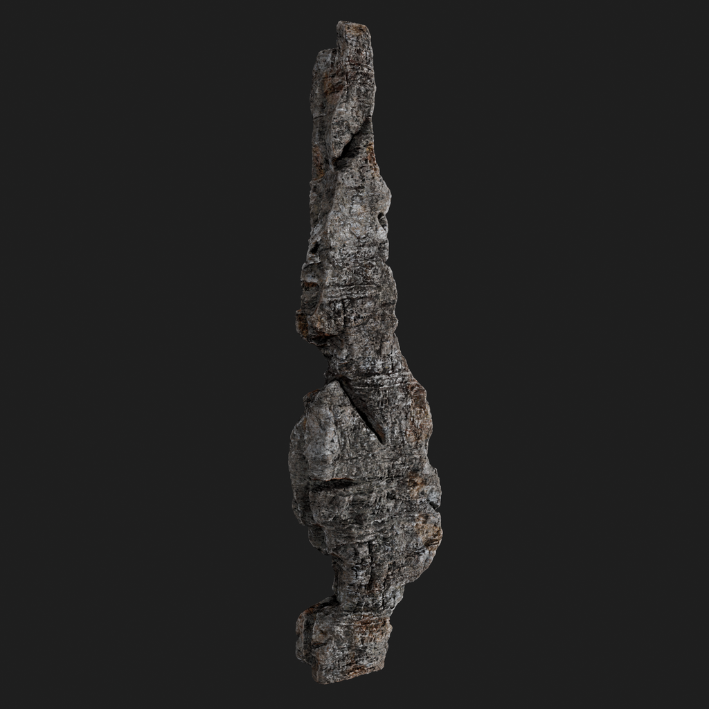 Rugged Rock Pillar Modular | Environment Elements models | BlenderKit