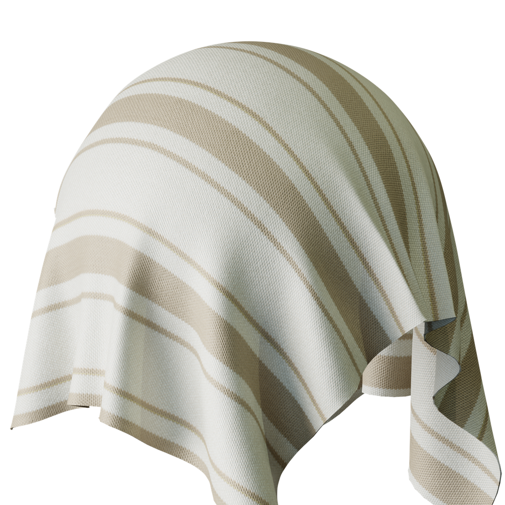 Stripe Natural Flat | FREE fabric materials | BlenderKit