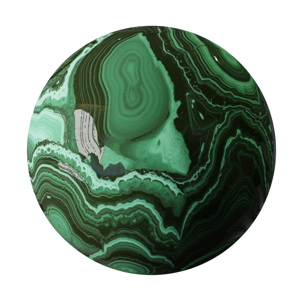 Malachite marble | FREE marble materials | BlenderKit