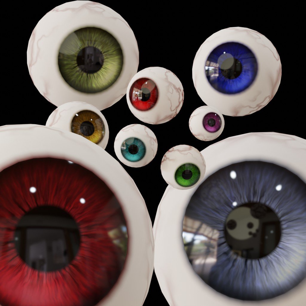 Eye | FREE 3D Head models | BlenderKit