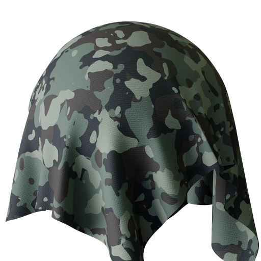 Green Camouflage | FREE fabric materials | BlenderKit