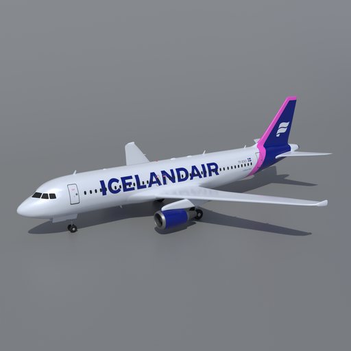 A320-200 | FREE Airplane models | BlenderKit