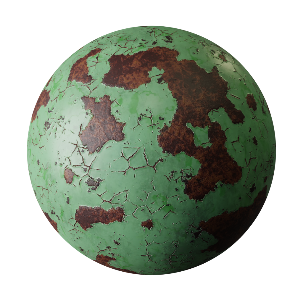 Machine Chipped Paint | FREE metal materials | BlenderKit