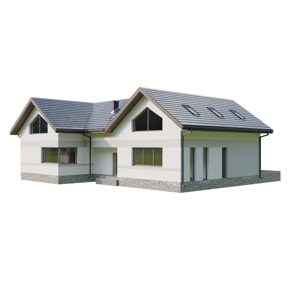 House no 5 | FREE Private Buildings models | BlenderKit