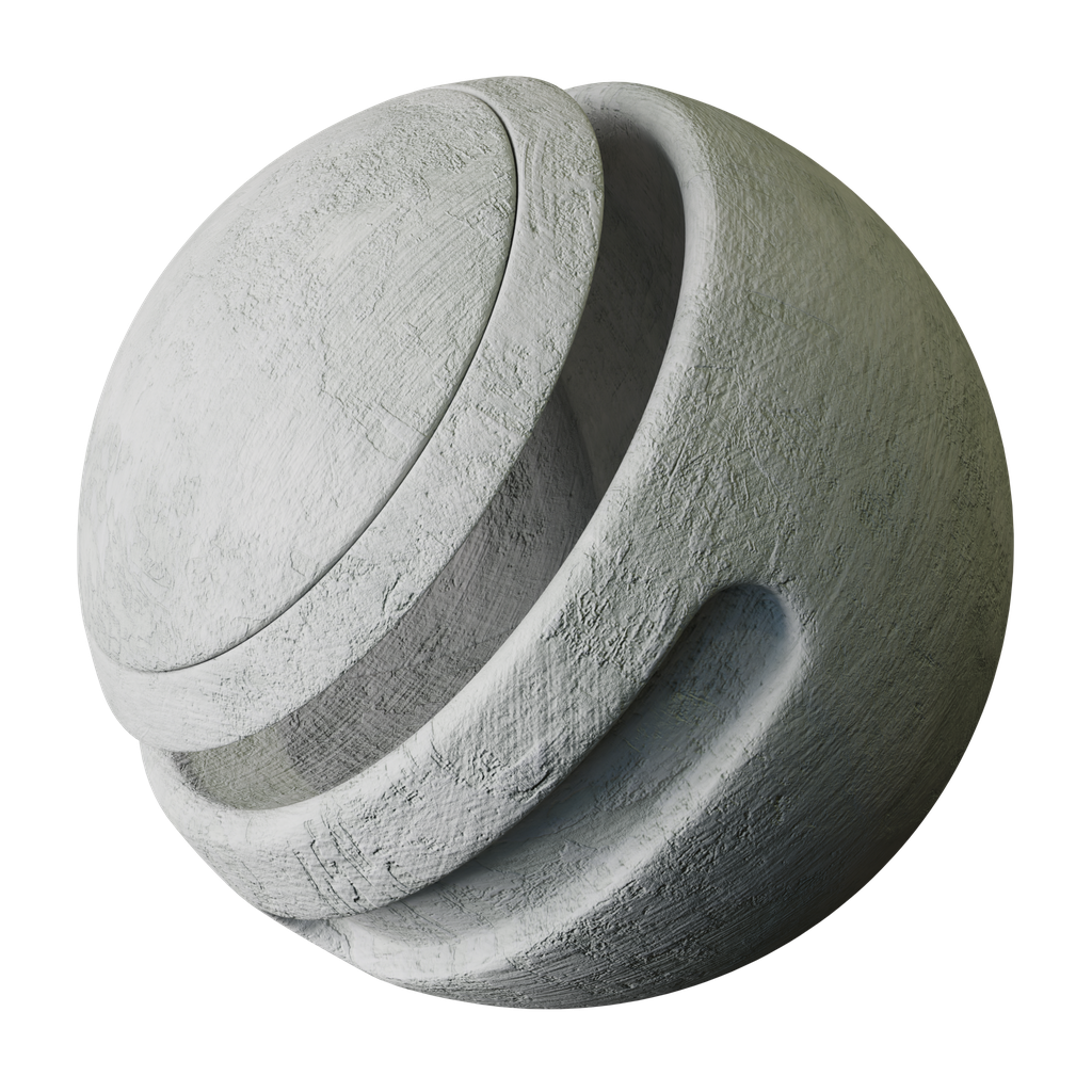 Rough White Plaster | FREE plaster materials | BlenderKit