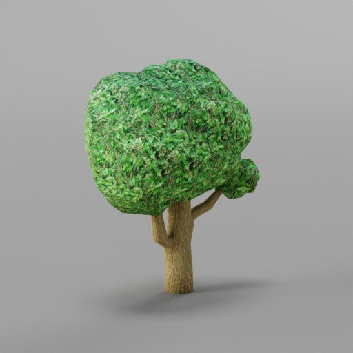 Low Poly Tree 001 | Trees models | BlenderKit