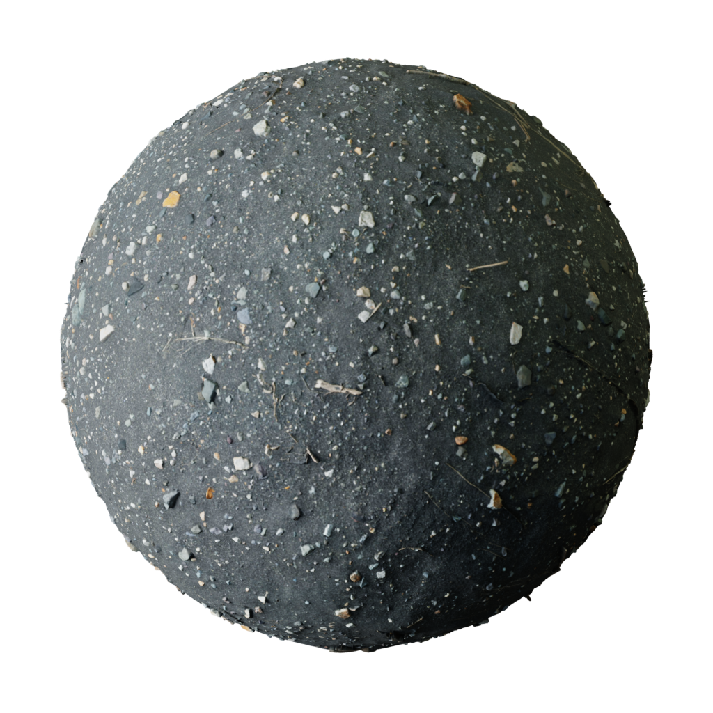 Black Sand Debris PBR Scan | FREE sand materials | BlenderKit
