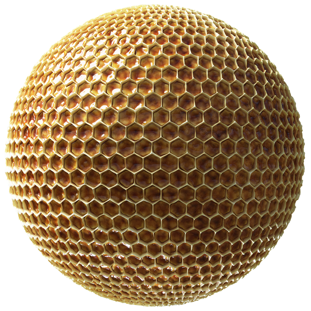 Honey Panel | FREE food materials | BlenderKit