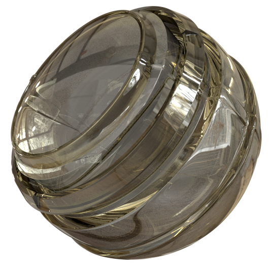 Pulegoso Bottle Glass 02 | FREE 3D glass materials | BlenderKit