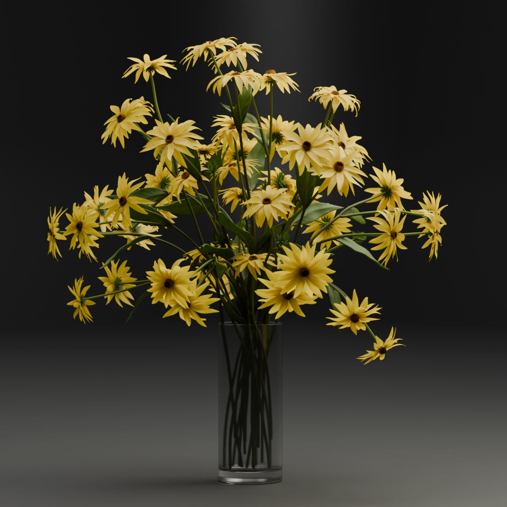 Yellow Daisy | Indoor Plants models | BlenderKit