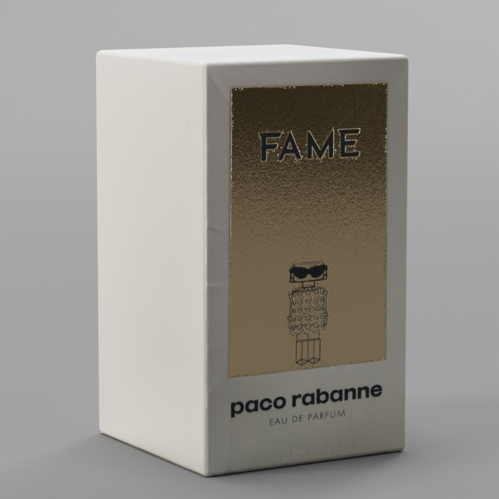 Fame Carboard box | Miscellaneous models | BlenderKit