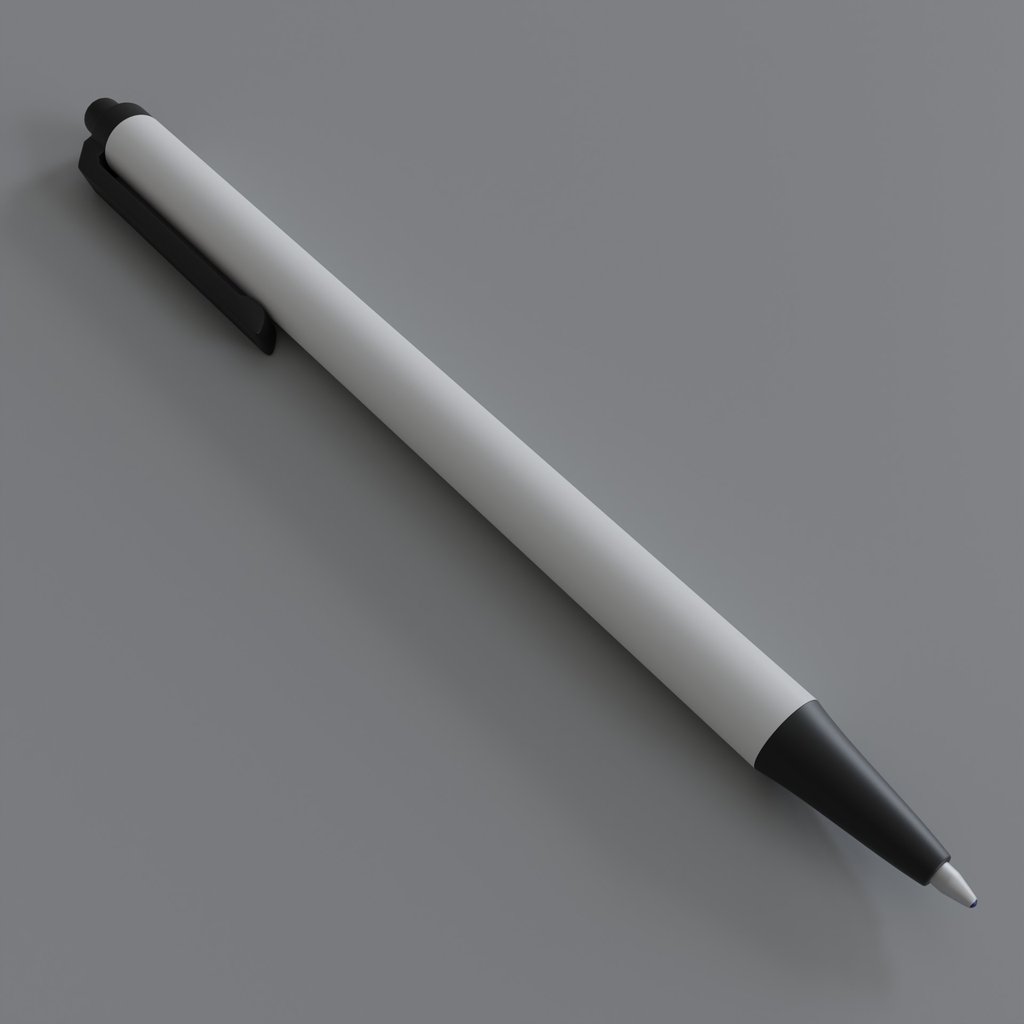 Clicky Pen | Stationeries models | BlenderKit