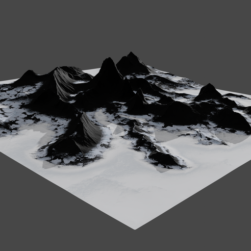 Mountain | FREE Terrains models | BlenderKit