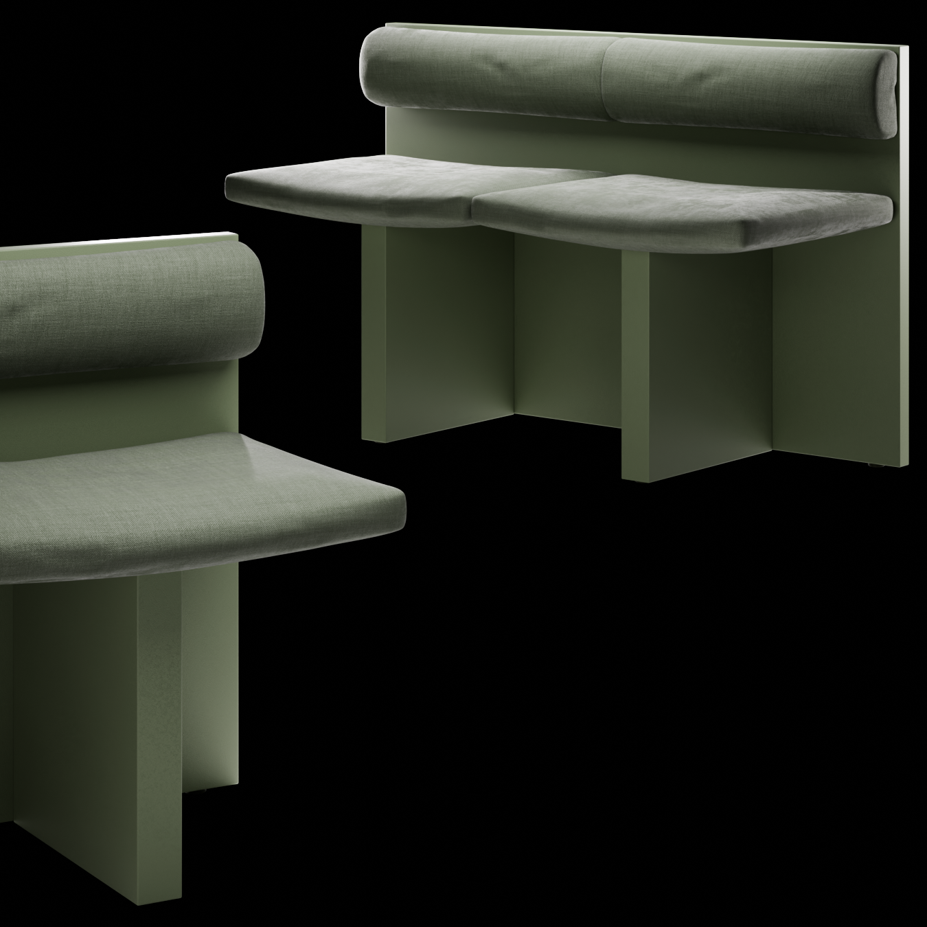 Cita bench Sofa | FREE Sofas models | BlenderKit