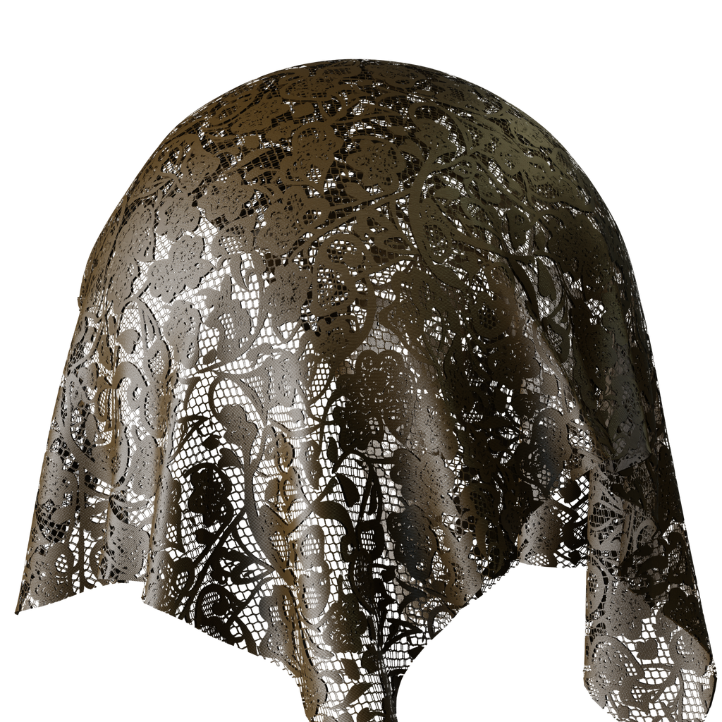 Lace | FREE fabric materials | BlenderKit