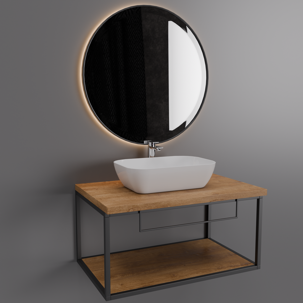 Industrial Bathroom Vanity Set | Bathroom Furniture Sets models ...