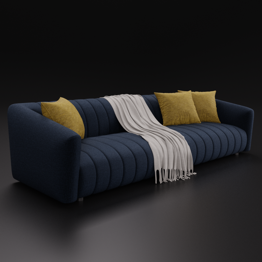 Sofa Bella Donna | 3D Sofa models | BlenderKit
