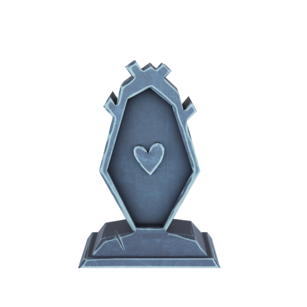 Stylized tombstone | Architecture models | BlenderKit