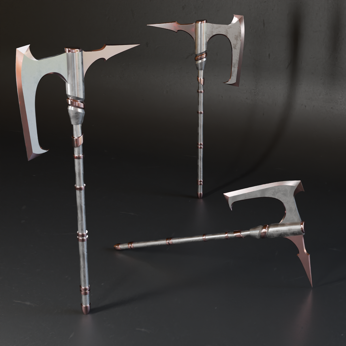 MK Axe lowpoly-039 | Historical Weapons models | BlenderKit