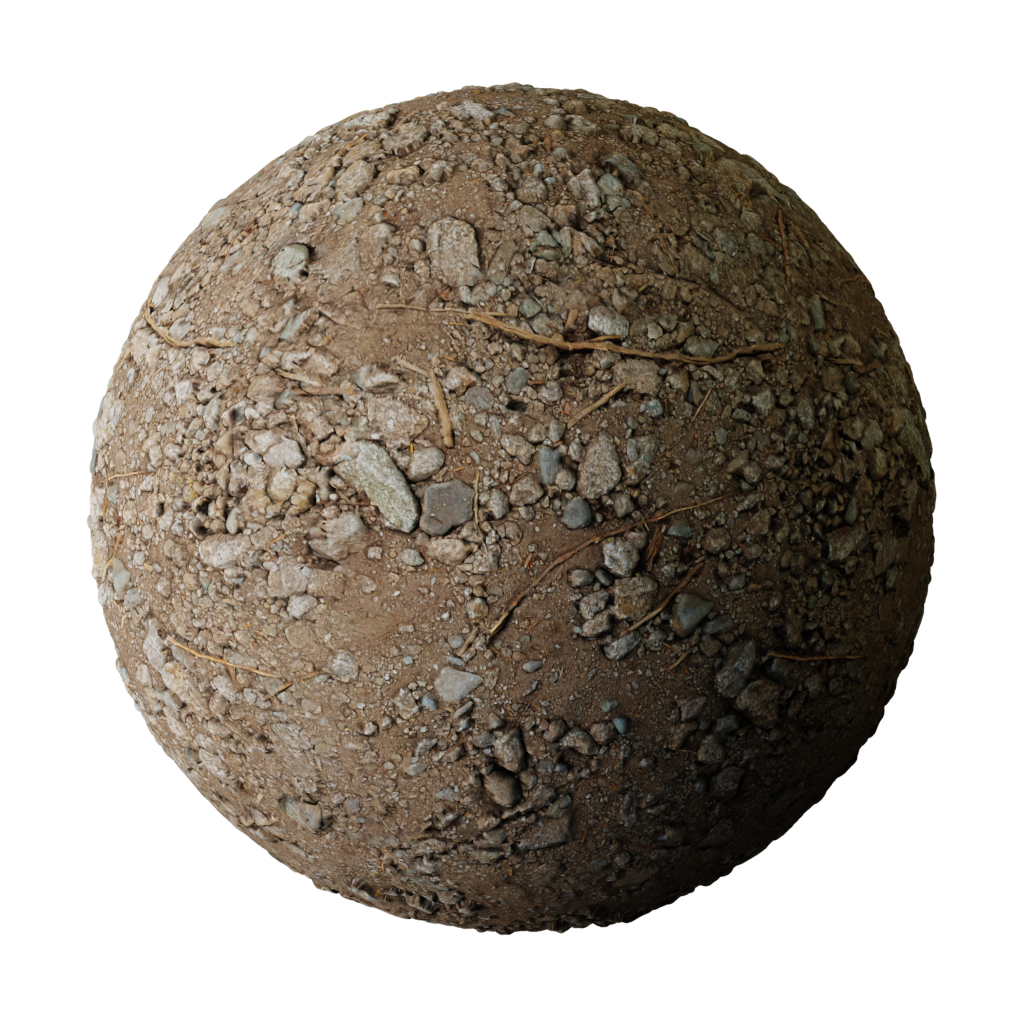 Dirt and Rock Ground Path | FREE dirt materials | BlenderKit