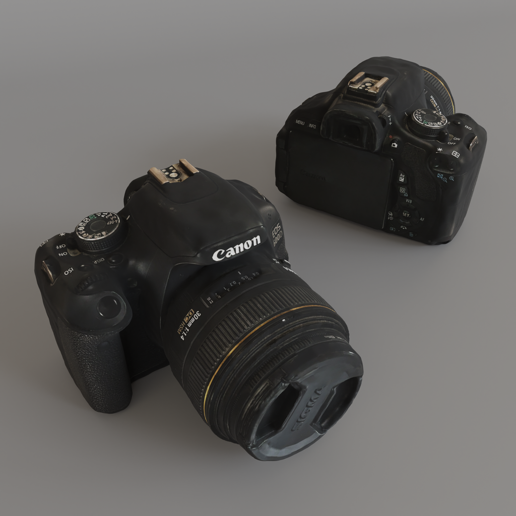 Dslr canon | Photography models | BlenderKit