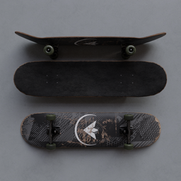 Skate board Rigged | Sport models | BlenderKit