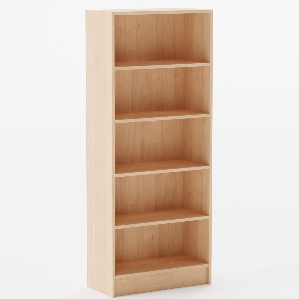 Office bookcase | FREE Bookcases models | BlenderKit