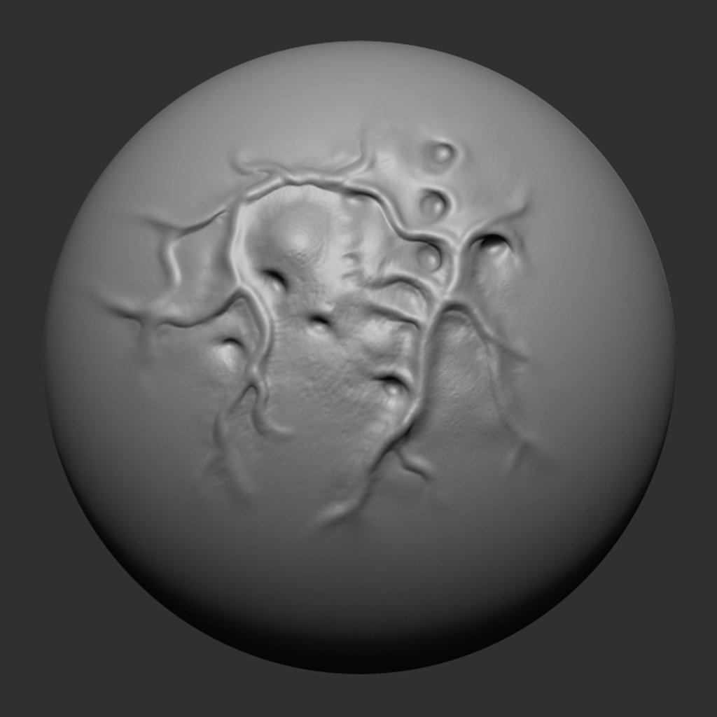 NS Veins infected | human brushes | BlenderKit