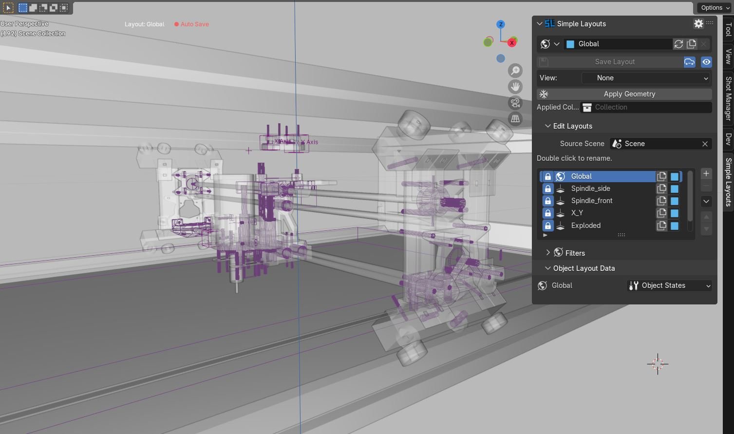 Simple Layouts - Full Version | BlenderKit