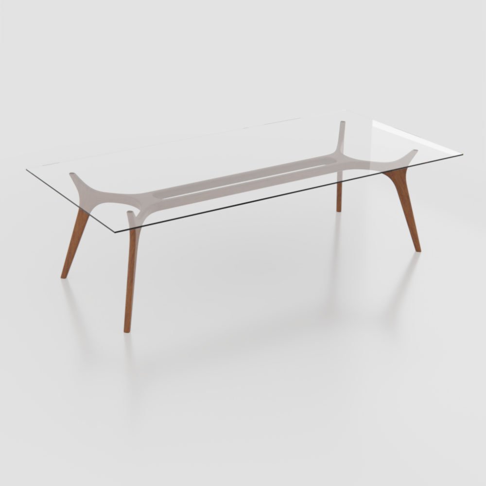 Esplanada table (Rectangular) | Tables models | BlenderKit