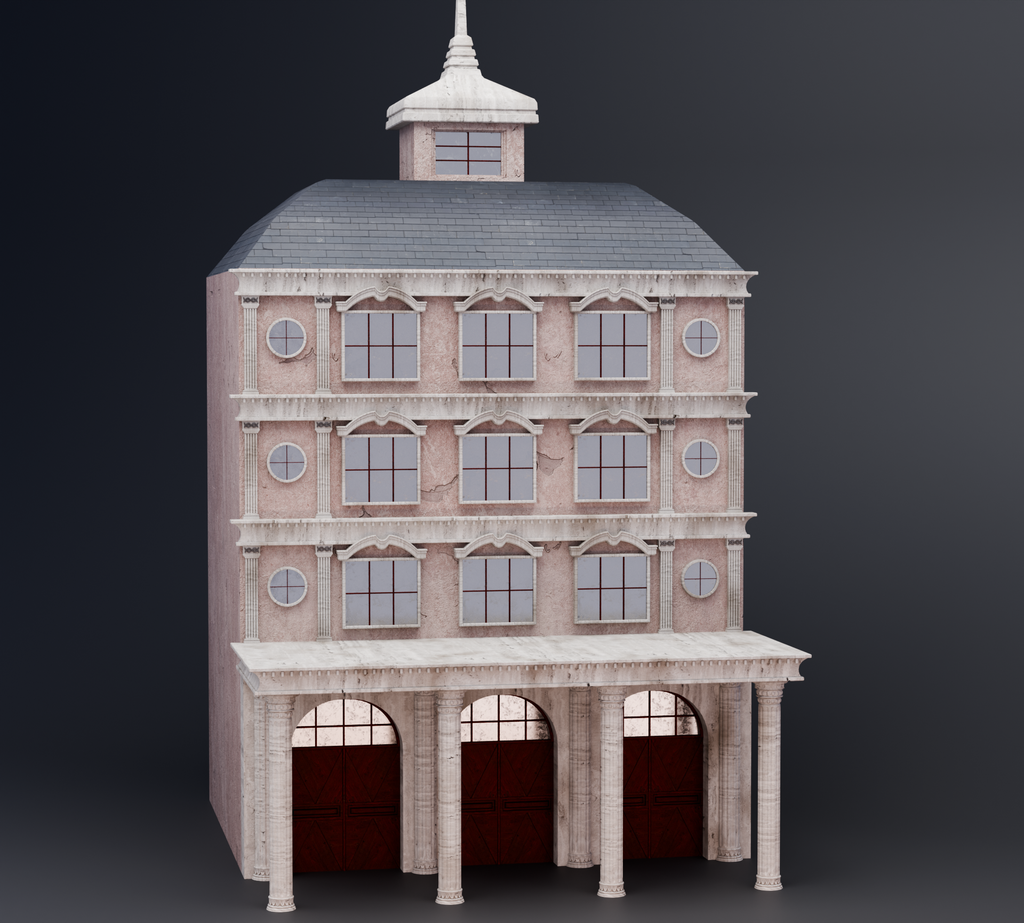 Building | Historic Buildings models | BlenderKit