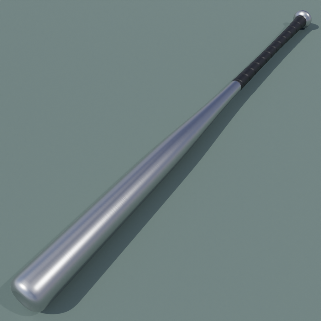 BlenderKit | Download the FREE Baseball bat model