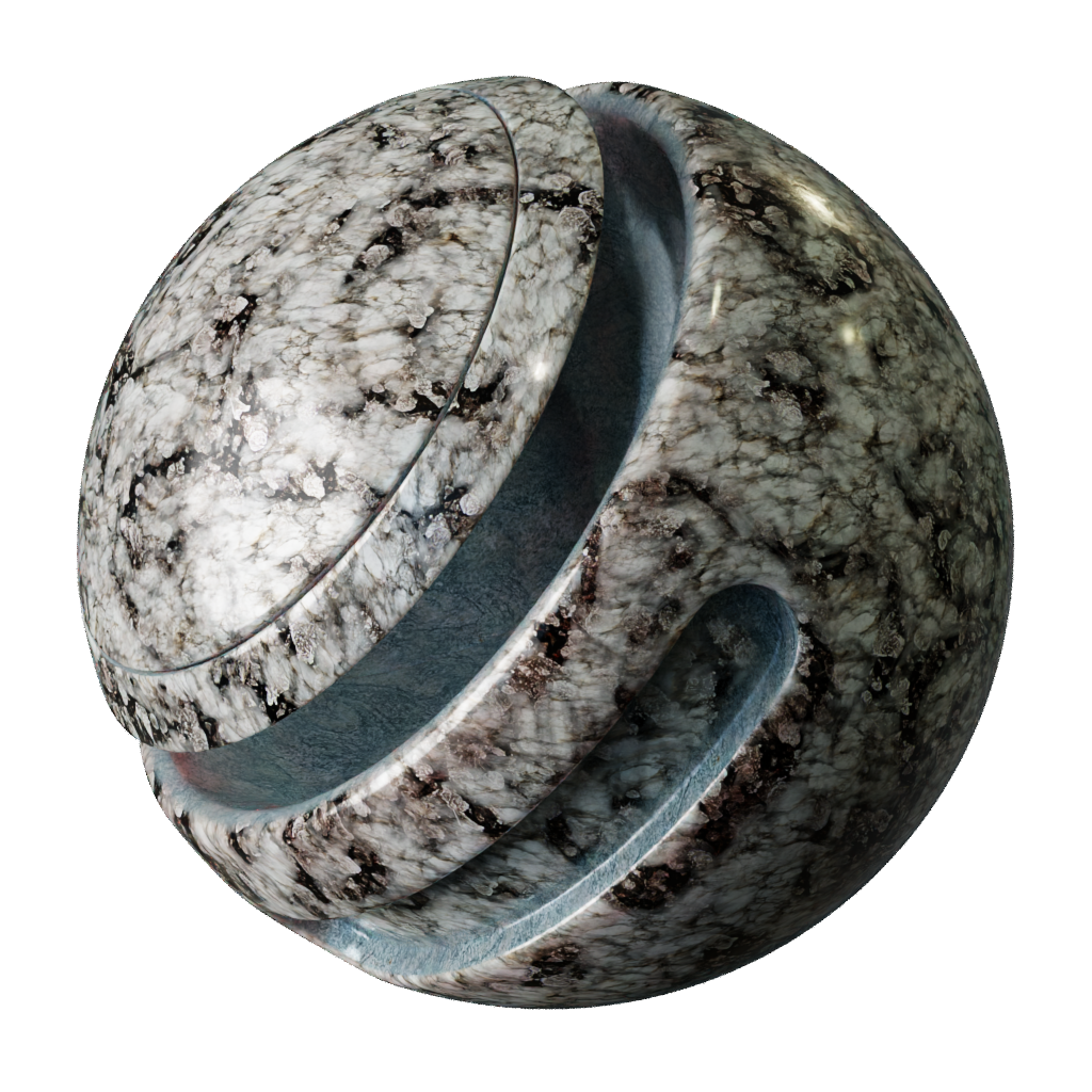 Marble Contrast | FREE stone materials | BlenderKit