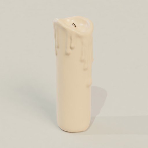 Candle | FREE Miscellaneous models | BlenderKit