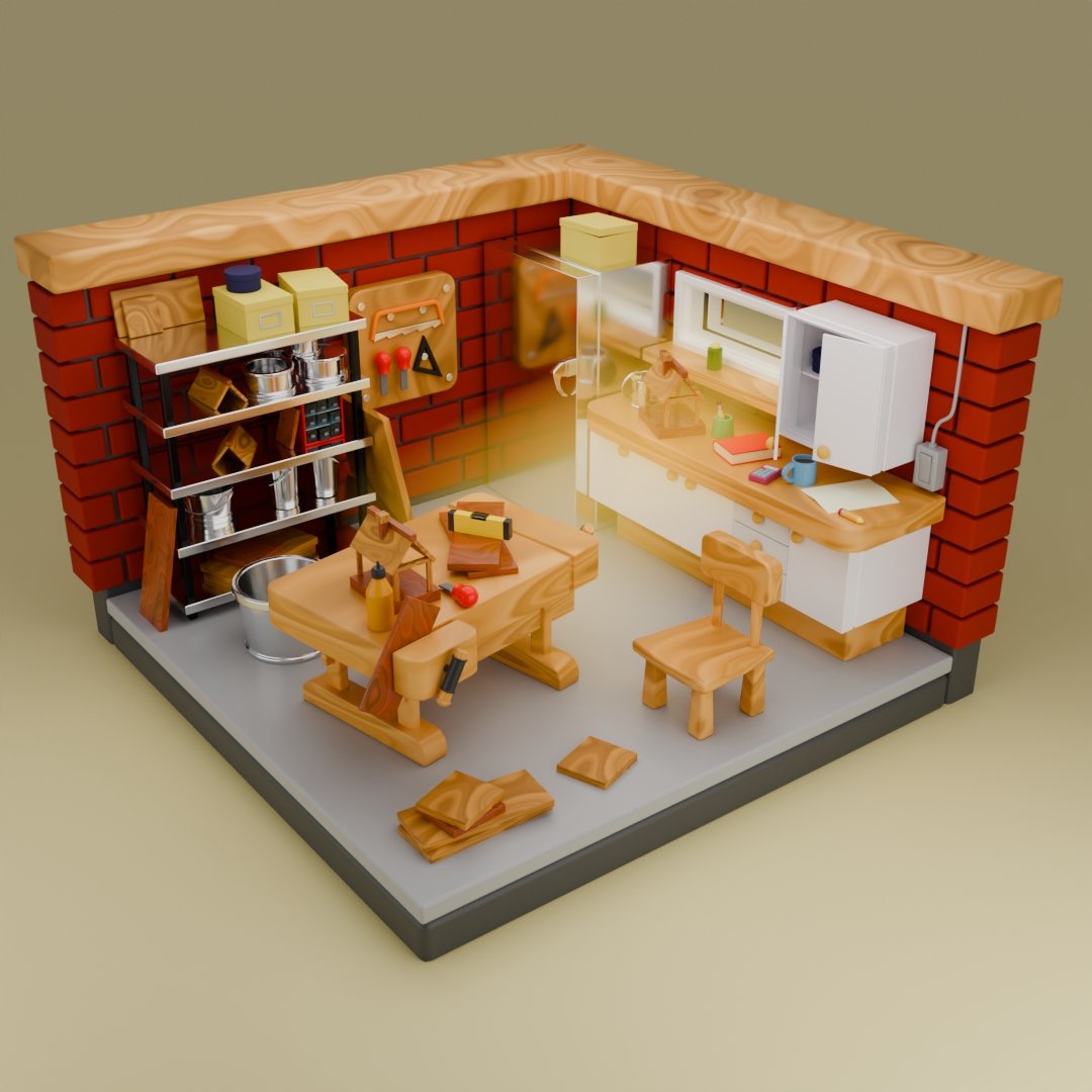 Workshop | Isometric scenes | BlenderKit