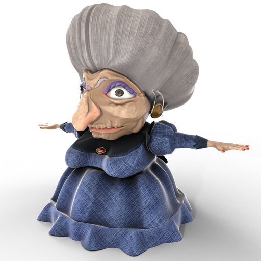 Yubaba | Fantasy Hero / Heroines models | BlenderKit