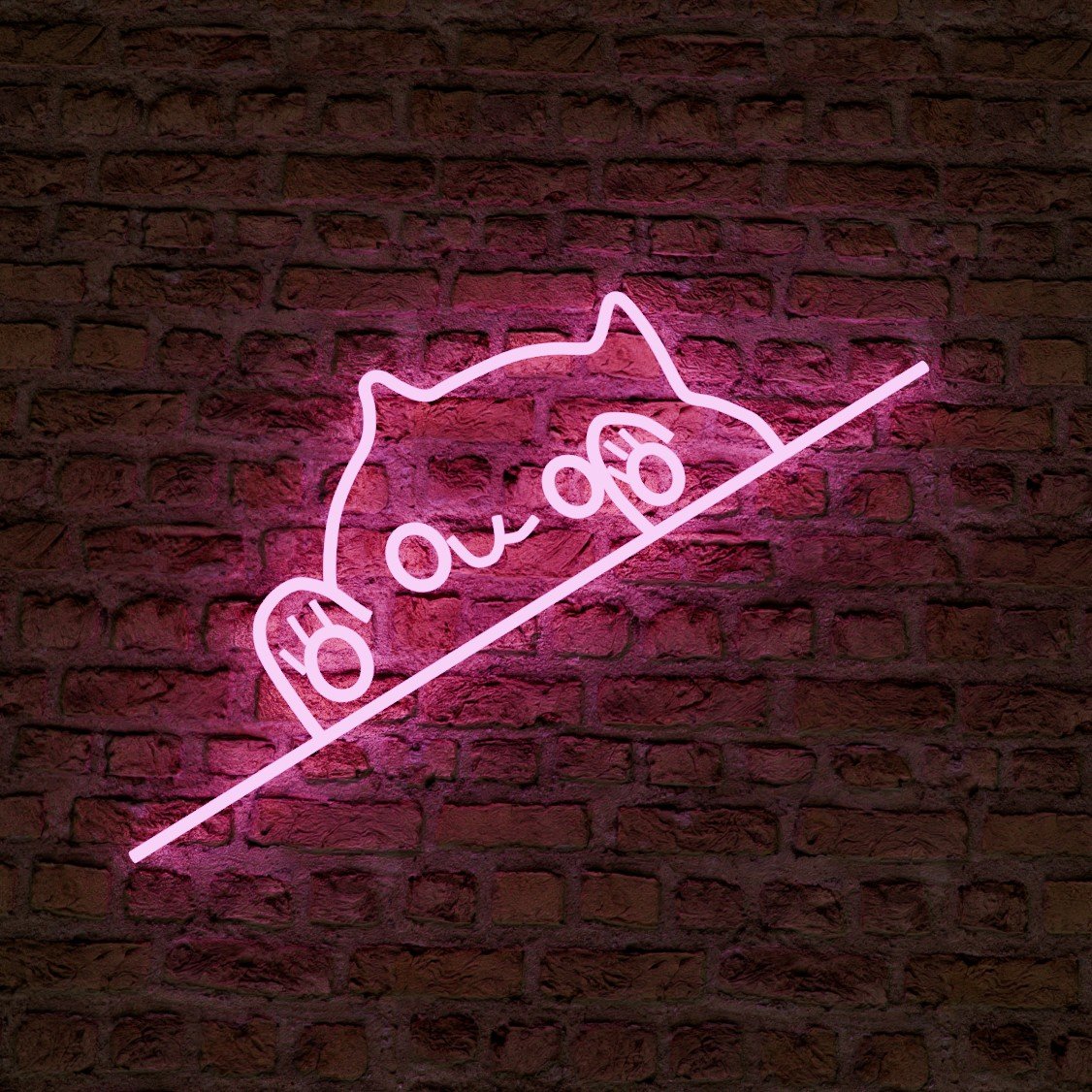 Wall decoration Neon | Wall Light models | BlenderKit