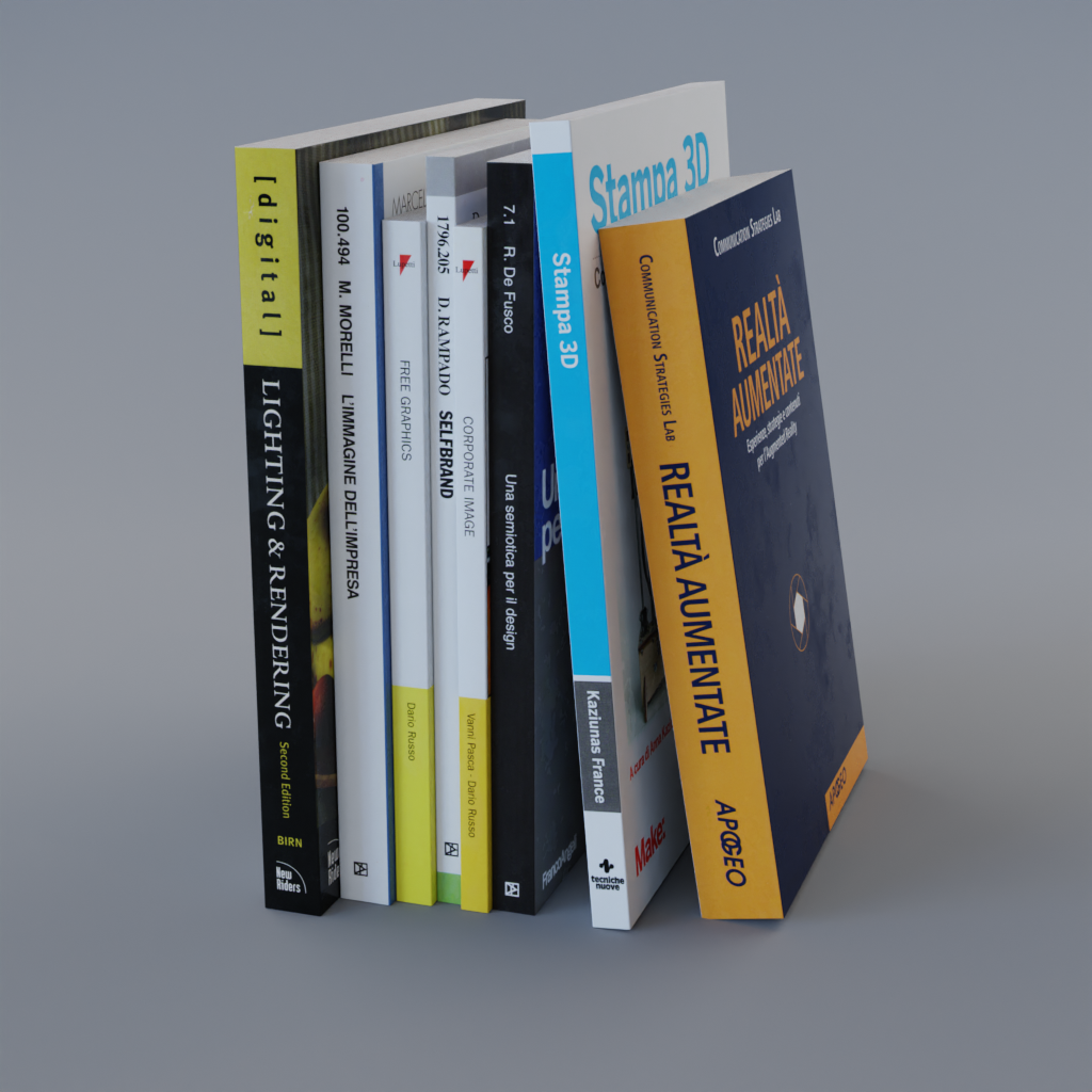 Graphic design books | Books models | BlenderKit