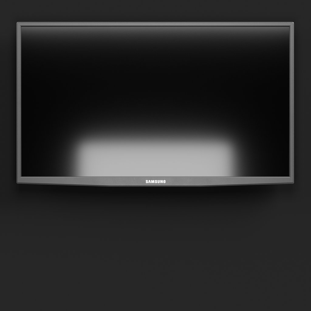 Wall TV 60" | FREE Video devices models | BlenderKit