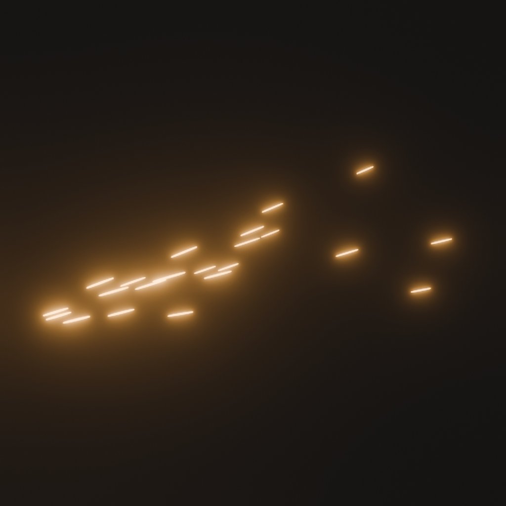 Sparks Animated Looping | Effects and Simulations models | BlenderKit