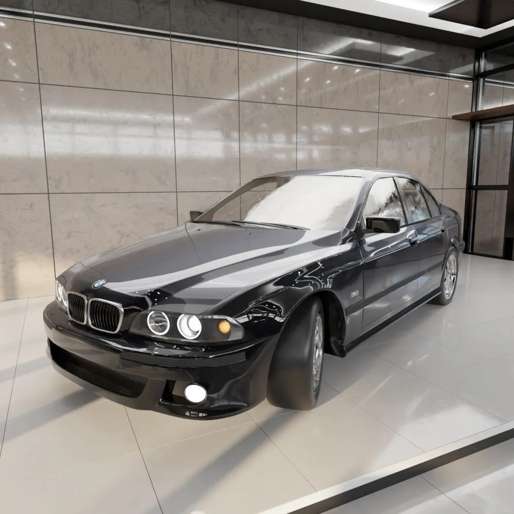 BMW E39 M5 - Modified Sport Sedan | Modern Cars models | BlenderKit
