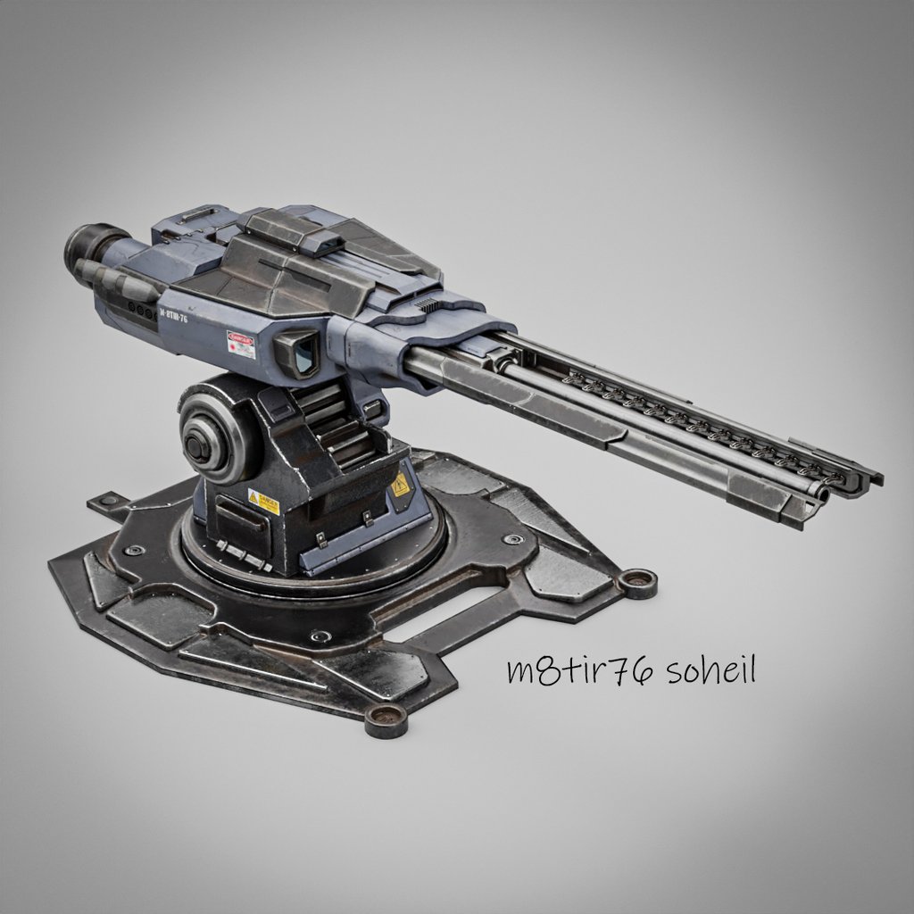 Laser Beam | FREE Sci-Fi Weapons models | BlenderKit
