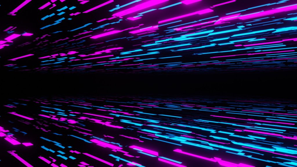 Vibrant Abstract motion graphics loop | Abstract scenes | BlenderKit