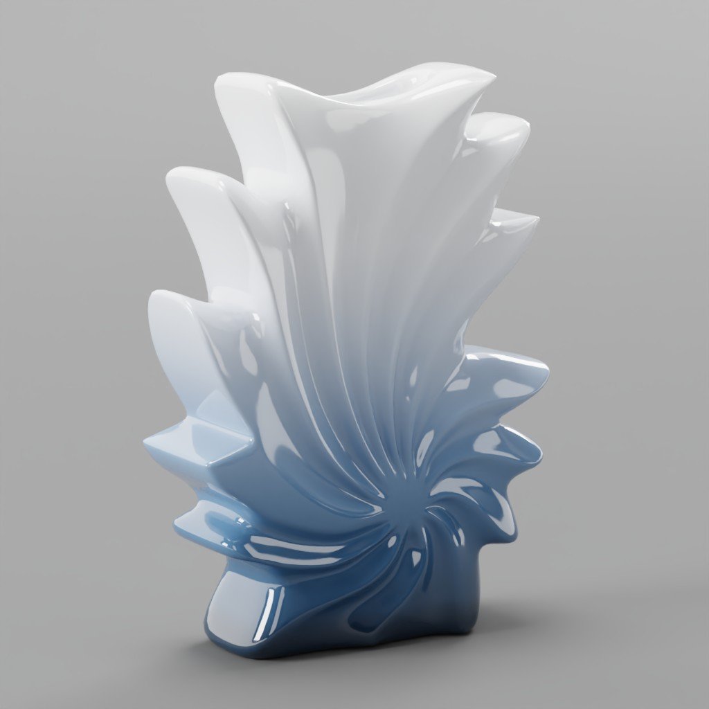 Modern Vase | FREE Vases models | BlenderKit