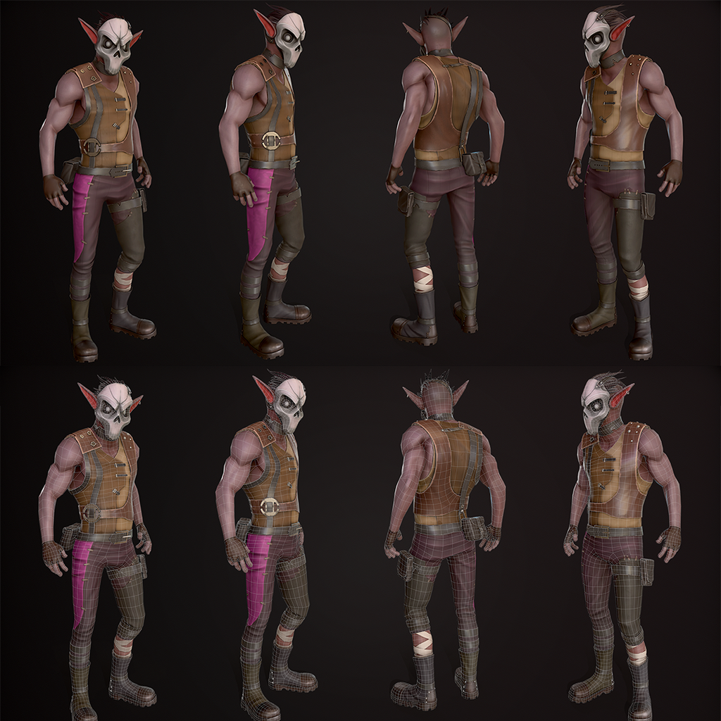 Darox Character | Full Human Bodies models | BlenderKit
