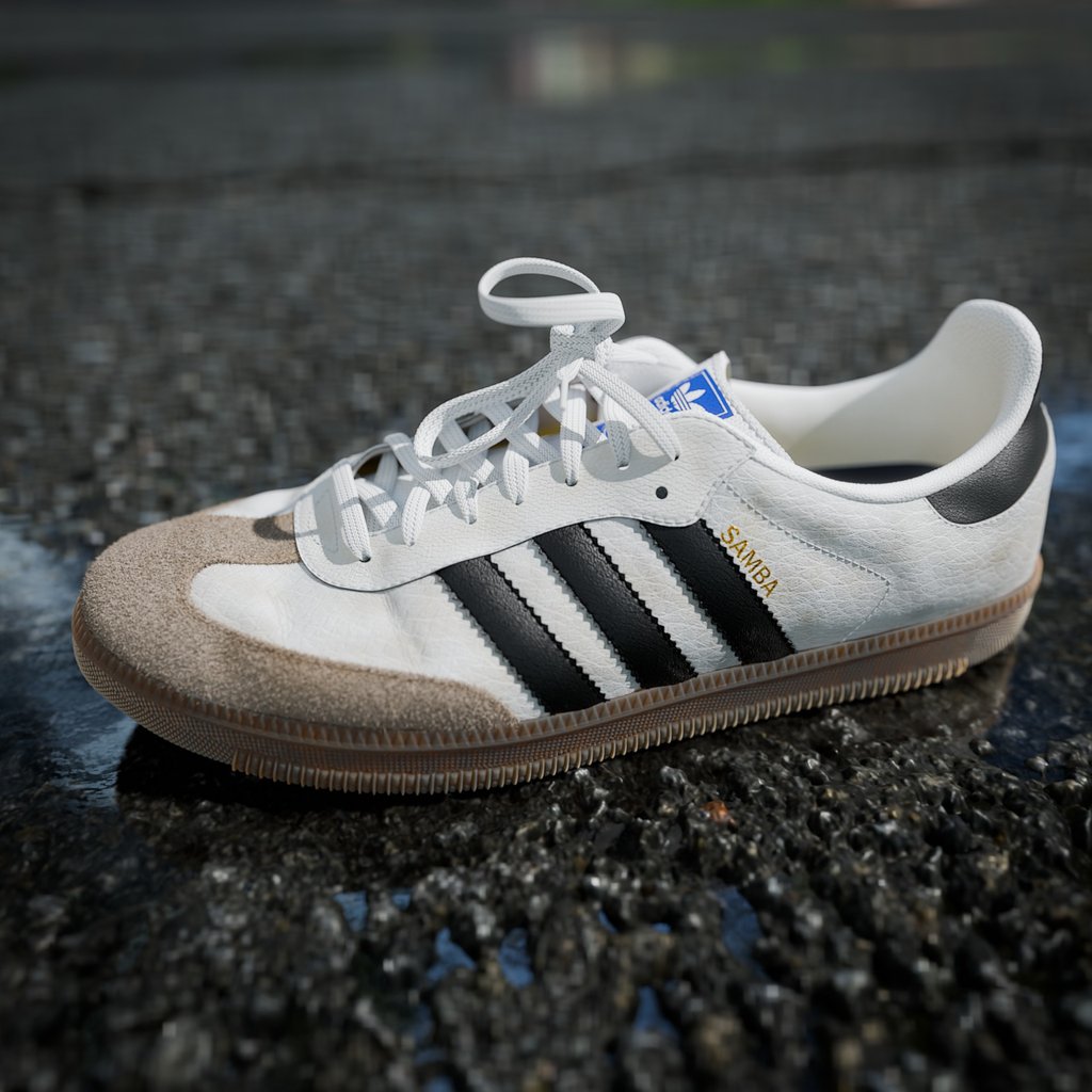 Adidas Samba – Hyperrealistic 3D Sneaker | Product Visualization scenes ...