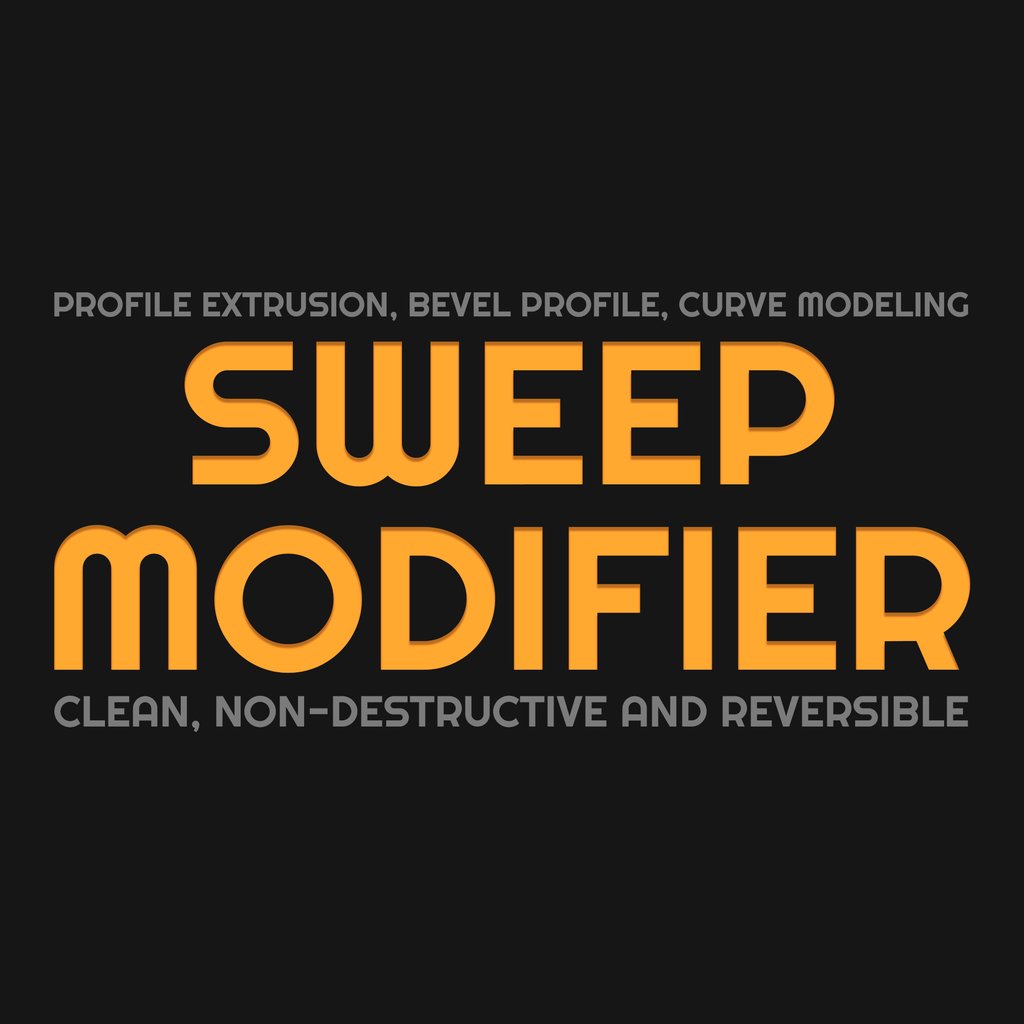 BlenderKit | Download the FREE Sweep Modifier Lite addon